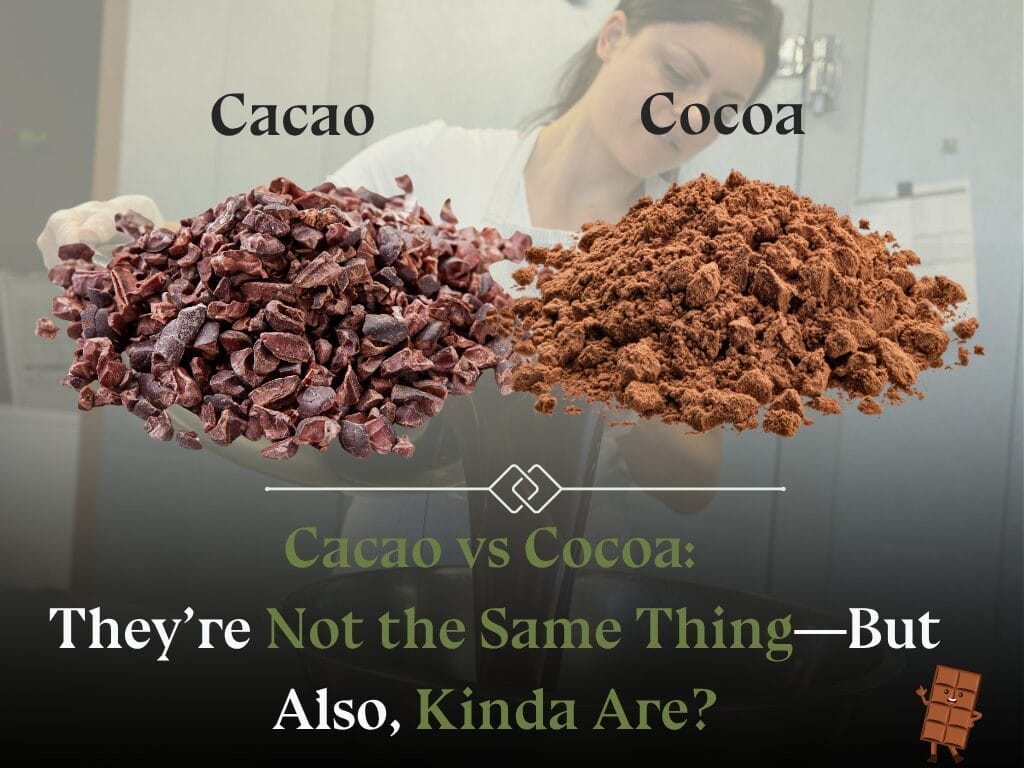 Cacao Vs Cocoa: They’re Not The Same Thing—But Also, Kinda Are?